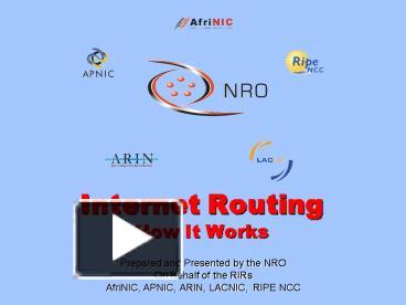 PPT – Internet Routing How It Works PowerPoint presentation | free to ...