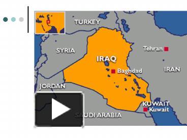 Iraq: Facts presentation | free to view