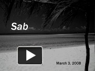 Sab presentation | free to view