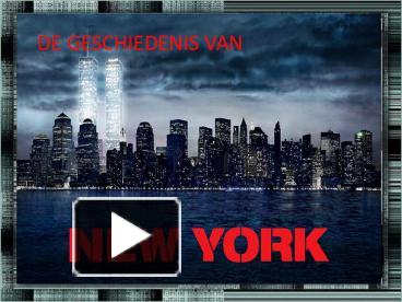 PPT – De geschiedenis van New York PowerPoint presentation | free to ...