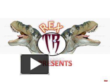 T-rex presentation | free to view