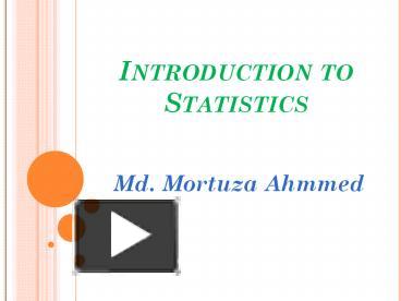 Basic Statistics Presentation presentation | free to view