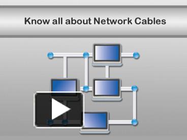 Network Cable presentation | free to download