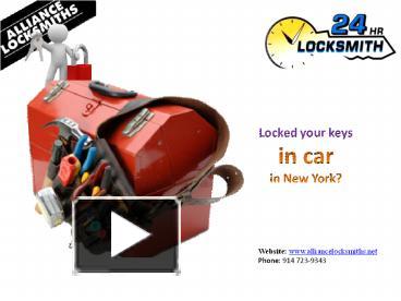 PPT – Locked Your Keys in Car in New York PowerPoint presentation ...