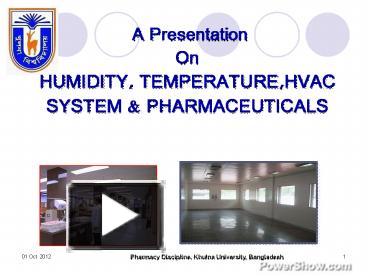 HVAC System presentation | free to view