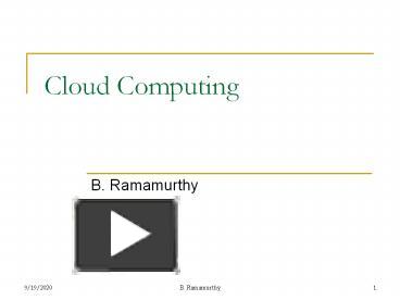 PPT – Cloud Computing PowerPoint presentation | free to download - id ...