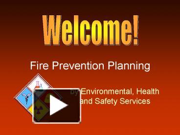 Fire Prevention Planning presentation | free to download