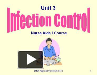 Infection Control presentation | free to view