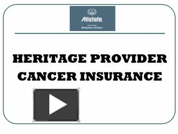 HERITAGE PROVIDER presentation | free to download