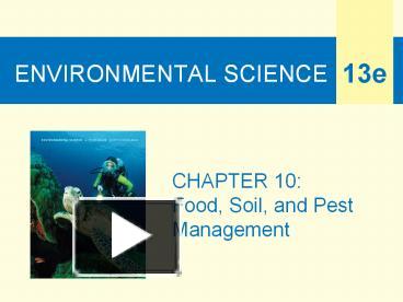ENVIRONMENTAL SCIENCE presentation | free to view