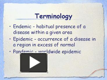 PPT – Terminology PowerPoint presentation | free to download - id ...