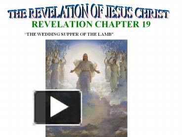 REVELATION CHAPTER 19 presentation | free to download