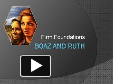 Boaz and Ruth presentation | free to download