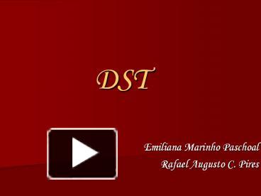 DST presentation | free to download