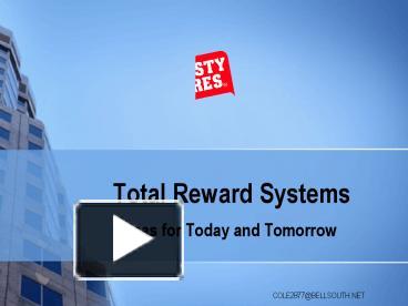 Total Reward Systems presentation | free to view
