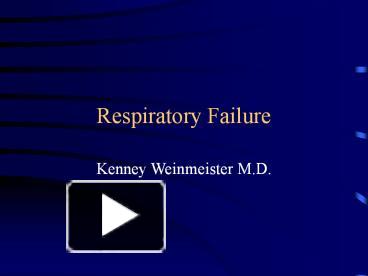 Respiratory Failure presentation | free to download