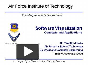 Software Visualization Concepts and Applications presentation | free to ...