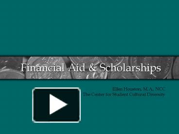 PPT – Financial Aid PowerPoint presentation | free to view - id: 3b817 ...