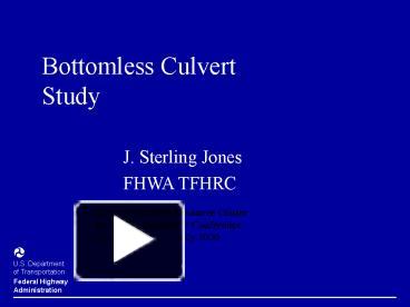 PPT – Bottomless Culvert PowerPoint presentation | free to view - id ...