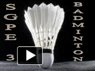 SGPE 3 presentation | free to view