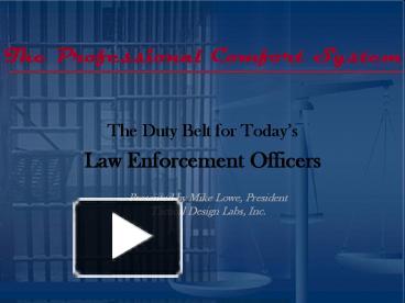 PPT – The Professional Comfort System PowerPoint presentation | free to ...