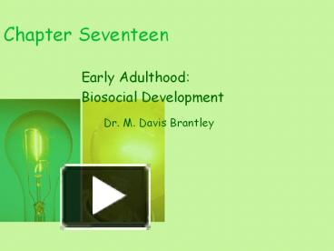 PPT – Chapter Seventeen PowerPoint presentation | free to download - id ...