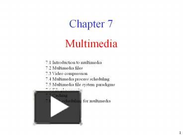 Multimedia presentation | free to download