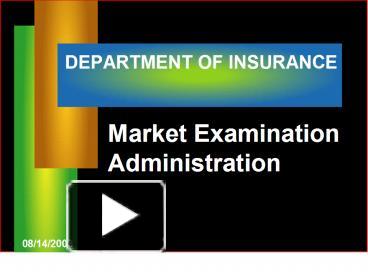PPT – DEPARTMENT OF INSURANCE PowerPoint presentation | free to view ...