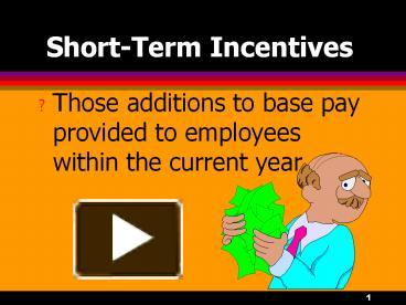 Short-Term Incentives presentation | free to download
