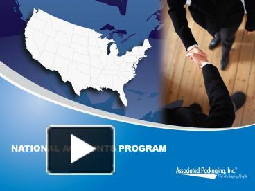 NATIONAL ACCOUNTS PROGRAM presentation | free to download