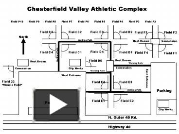 Chesterfield Valley Athletic Complex presentation | free to view