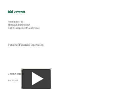 PPT – Gerald A. Beeson PowerPoint presentation | free to view - id ...