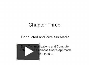 PPT – Chapter Three PowerPoint presentation | free to download - id ...