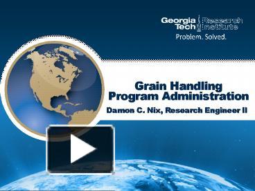 Grain Handling Program Administration presentation | free to view