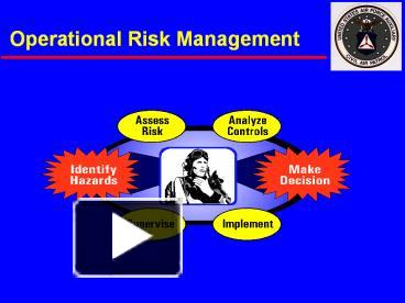 PPT – Operational Risk Management PowerPoint presentation | free to ...