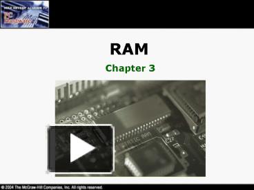 PPT – RAM PowerPoint presentation | free to view - id: 3c0aa-MDVjM