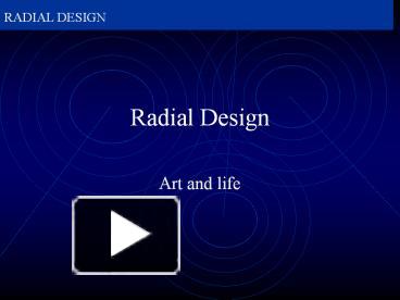 PPT – Radial Design PowerPoint presentation | free to download - id ...