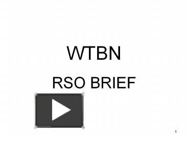 WTBN presentation | free to view