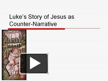 PPT – Luke PowerPoint presentation | free to download - id: 3c33ae-MzBlN