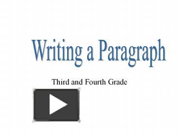Third and Fourth Grade presentation | free to download