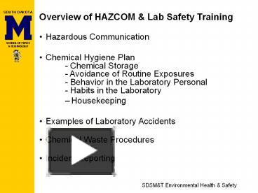 PPT – Overview of HAZCOM PowerPoint presentation | free to download ...