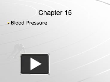 PPT – Blood Pressure PowerPoint presentation | free to view - id: 3c5e7 ...