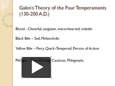 Galen presentation | free to download