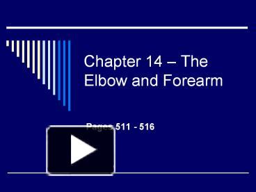 PPT – Chapter 14 PowerPoint presentation | free to view - id: 3c68b-OWIwM
