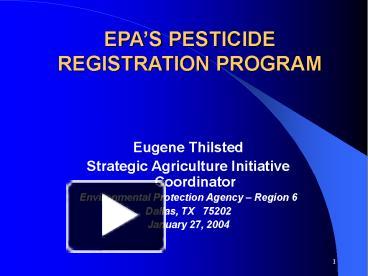 EPA presentation | free to download