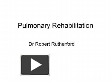PPT – Dr Robert Rutherford PowerPoint presentation | free to view - id ...