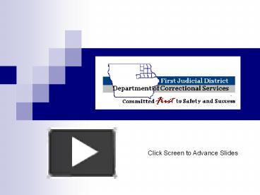 What Works Best Practices in Corrections presentation | free to view