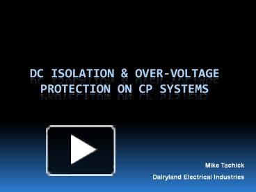 PPT – DC Isolation PowerPoint presentation | free to download - id ...