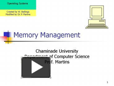 PPT – Memory Management PowerPoint presentation | free to view - id ...