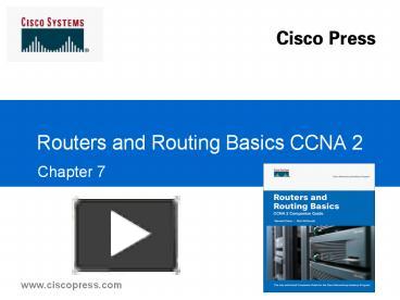 PPT – Routers and Routing Basics CCNA 2 PowerPoint presentation | free ...